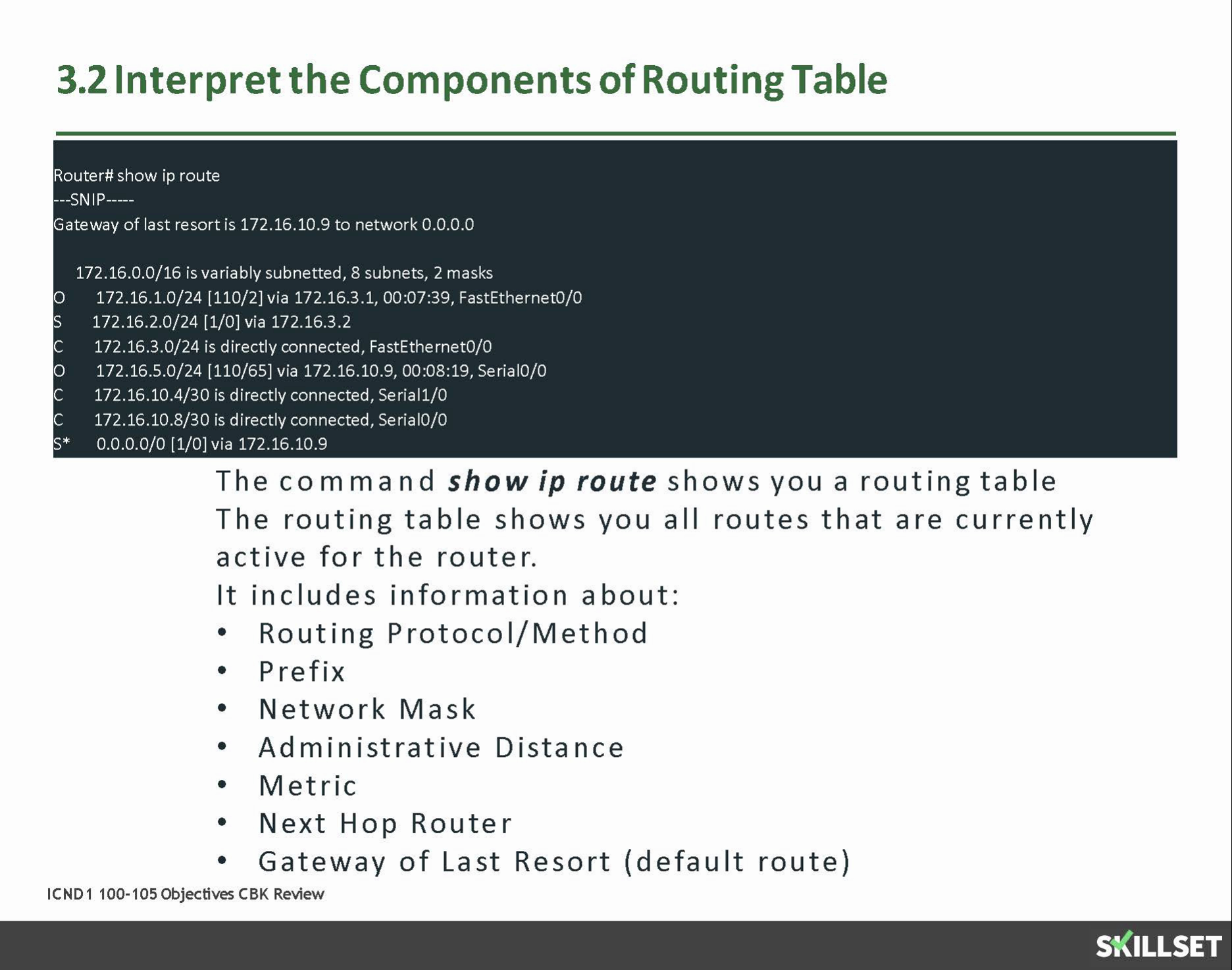 How can we propagate the default route from one router to others in the ...